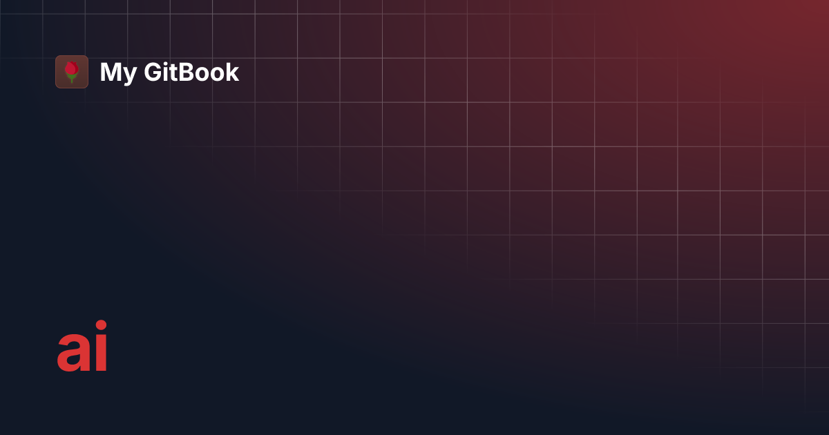 ai | My GitBook